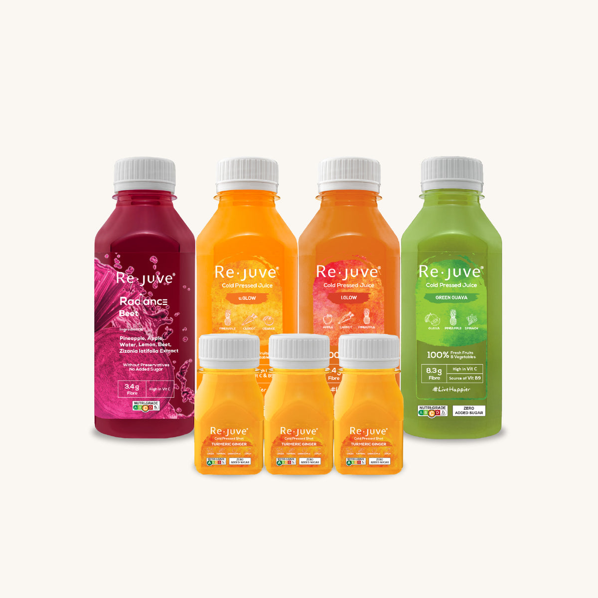 Skin & Glow Bundle (3 Days) – Re.juve Cold Pressed Juice Singapore