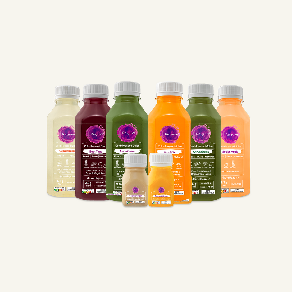 Re.juve Cold Pressed Juice Singapore