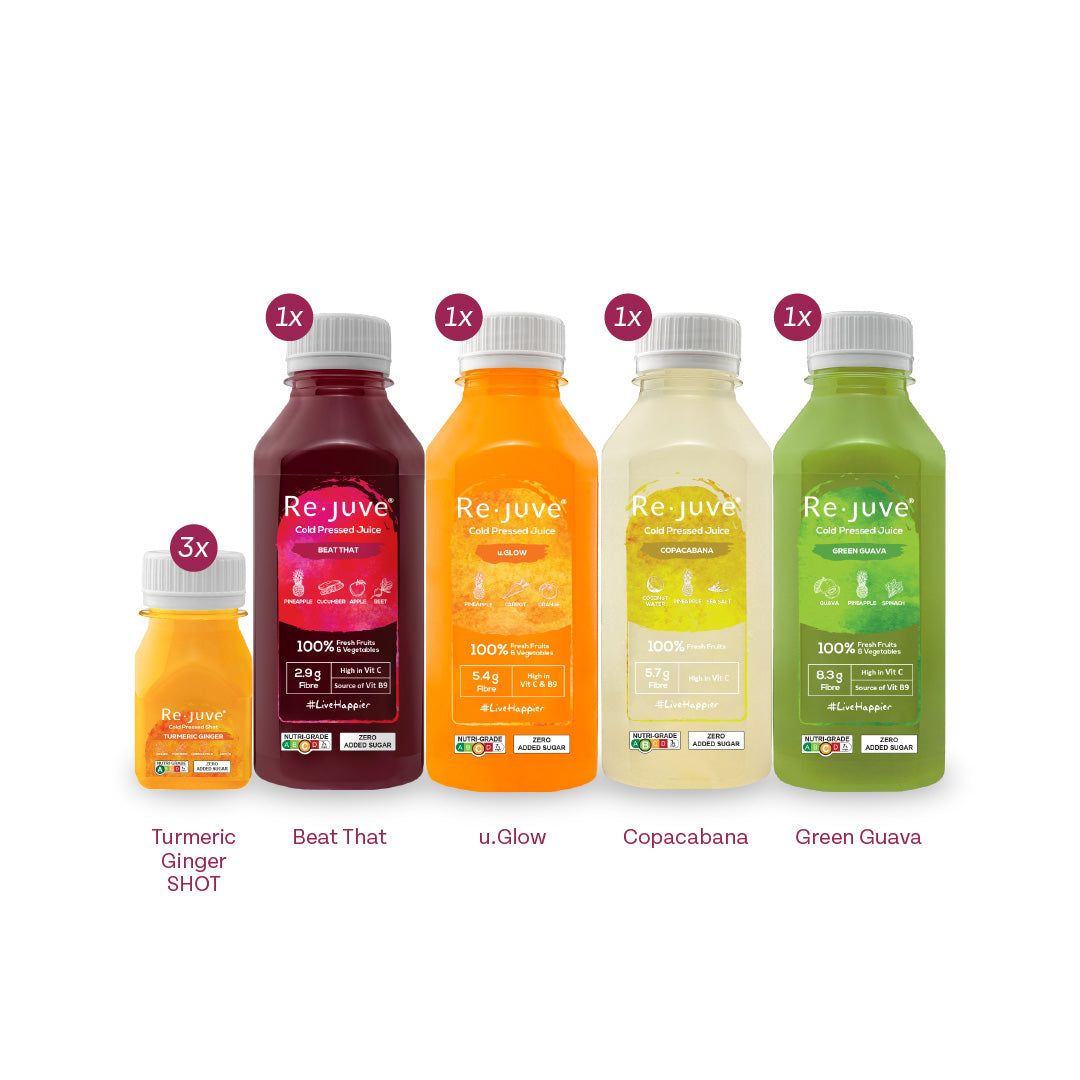Anti-Oxidant Bundle (3 Days) – Re.juve Cold Pressed Juice Singapore
