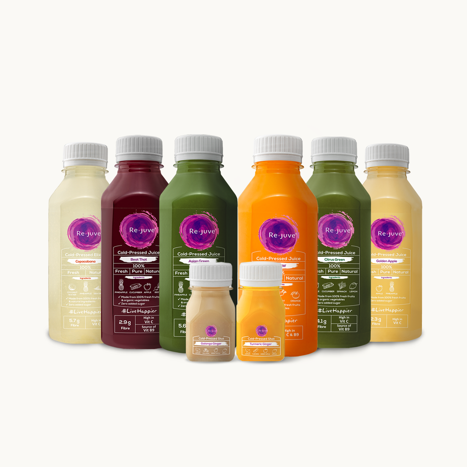 Daily Juice Bundles – Re.juve Cold Pressed Juice Singapore